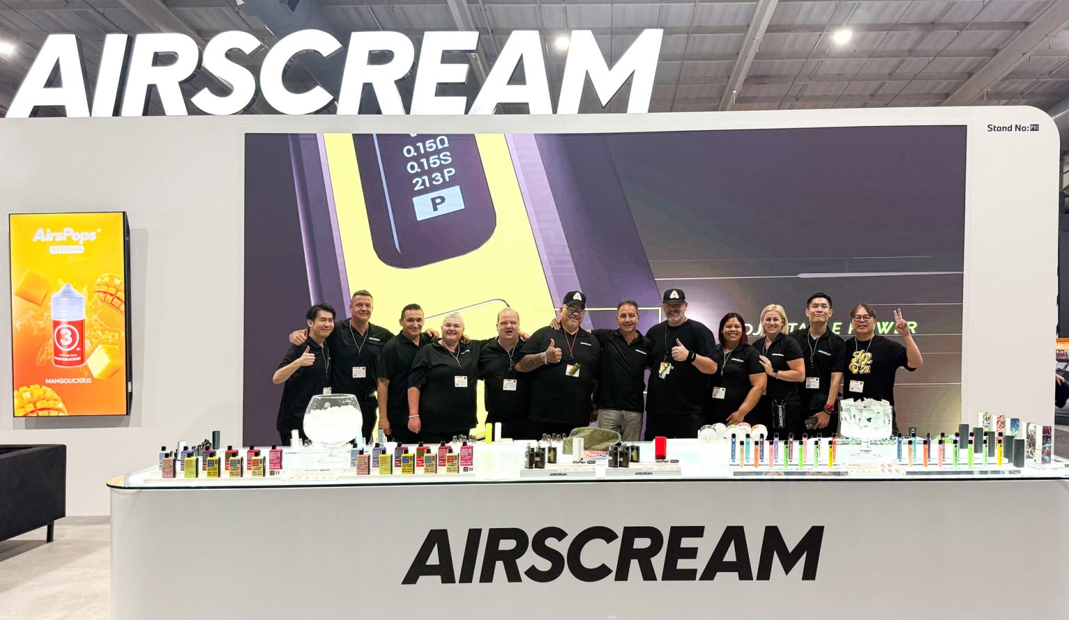 AIRSCREAM at the South Africa World Vape Show 2025: Bold Flavour ...